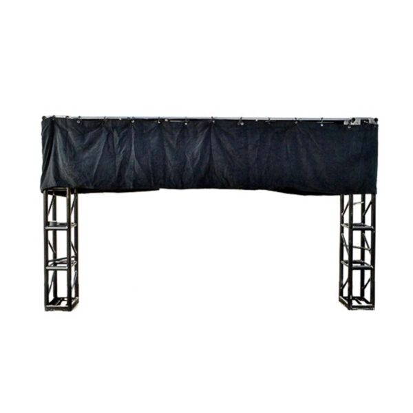 30"X24' BLACK DRAPE TRUSS WRAP FABRIC - AMP'D Entertainment Inc.
