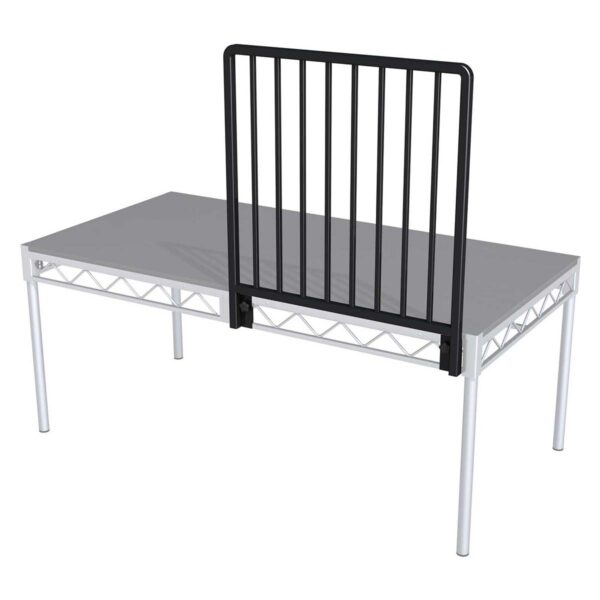 GUARDRAIL - STEELDECK STYLE - BLACK - 4ft - AMP'D Entertainment Inc.